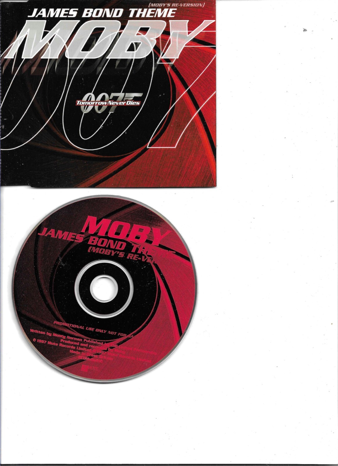 MOBY CD PROMO JAMES BOND THEME | eBay
