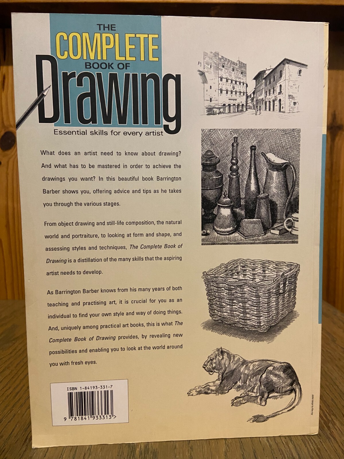 The Complete Book of Drawing By Barrington Barber - LARGE PAPERBACK ...