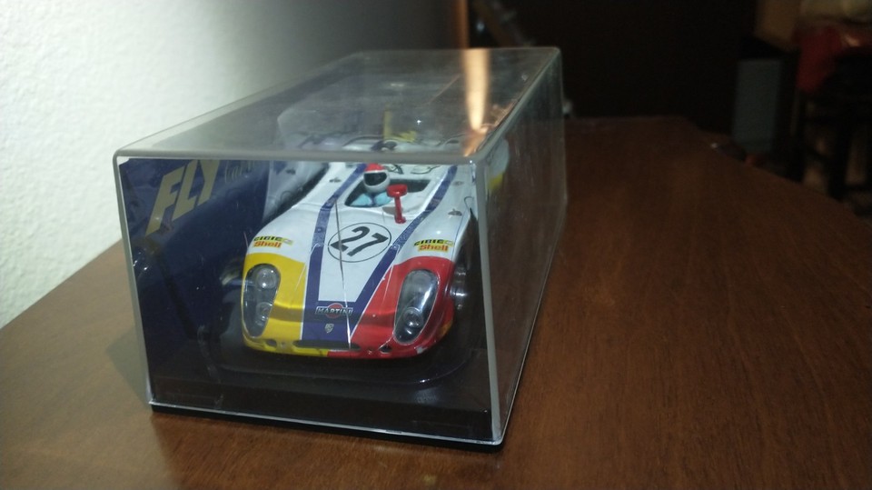 FLY C49 PORSCHE 908 FLUNDER LEMANS 1970 NEW 1/32 SLOT CAR IN DISPLAY ...