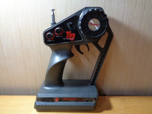 TRAXXAS TQ transmitter TOP QUALIFIER REMOTE ONLY 2 CHANNEL VINTAGE ...