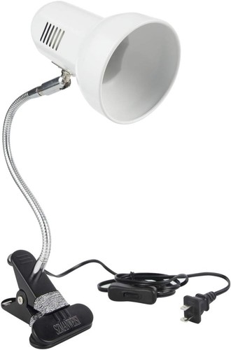 Clamp Desk Lamps 360 ° Flexible Clip on Light,Portable Book Reading ...