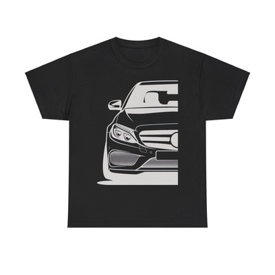 Mercedes-Benz W205 C63 Silhouette Car T-shirt | eBay