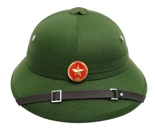 New Original Vietnamese Pith Helmet VC Hanoi Vietnam Soldier War Viet ...