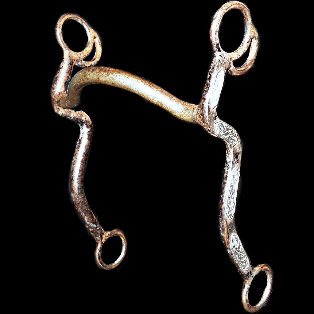 Handmade Pat Gonzales Sterling Silver Mounted Seven Shank Mullen ...