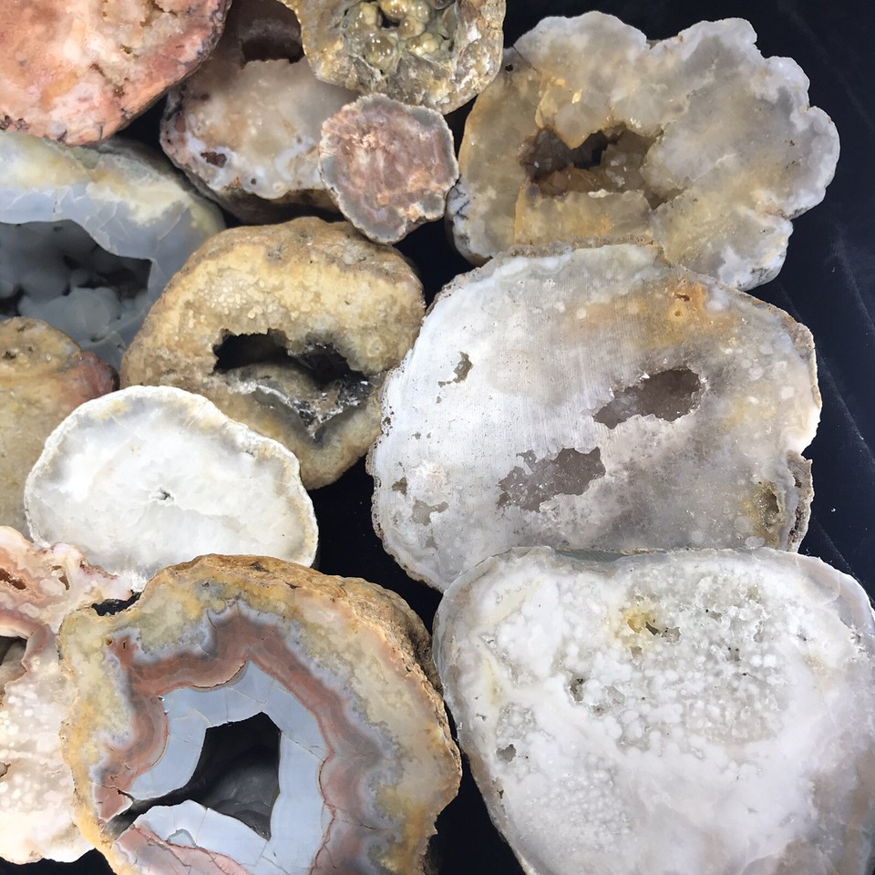 5Lbs Whole GEODES AGATES NODULES Lapidary Uncut Semi to Solid Unopened ...