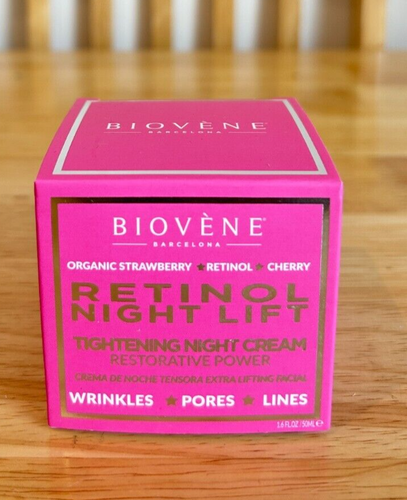 🎄 Biovene Retinol Night Lift Tightening Night Cream 50ml - BNIB, FREE ...