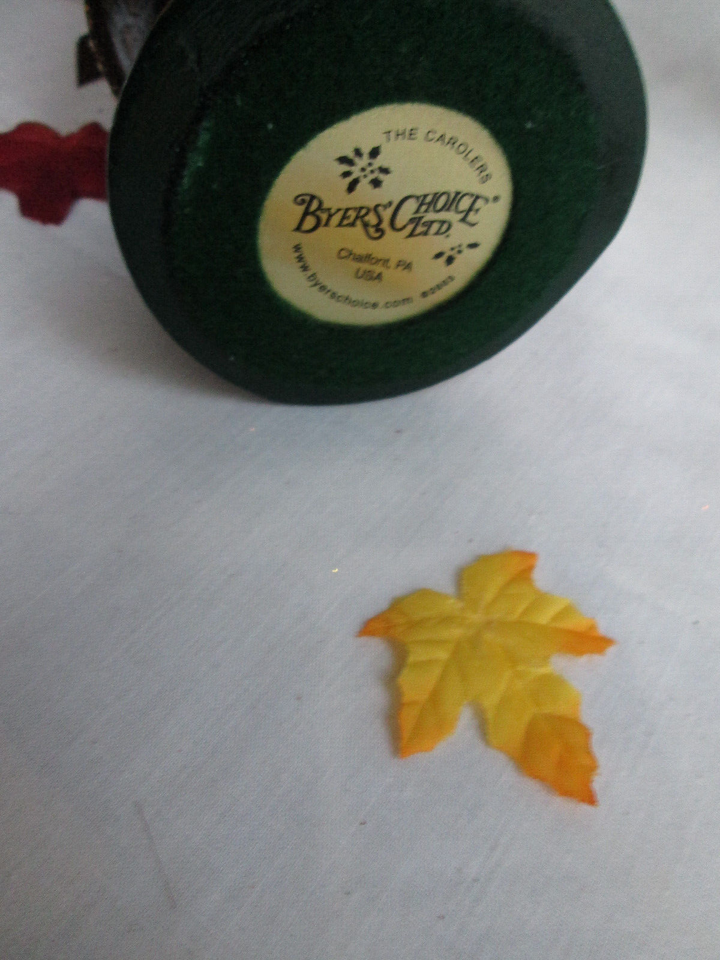 Byers Choice Harvest Thanksgving Girl with Fall Flowers , EUC | eBay