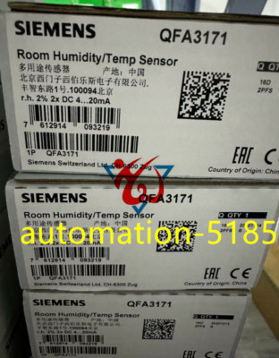 Siemens QFA3171 sensor brand new fedex or DHL | eBay