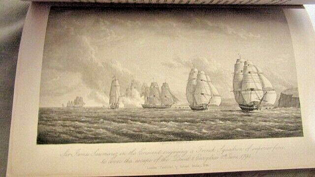 Ross. Memoirs and Correspondence of Admiral Lord De Saumarez 1st 2 vols ...