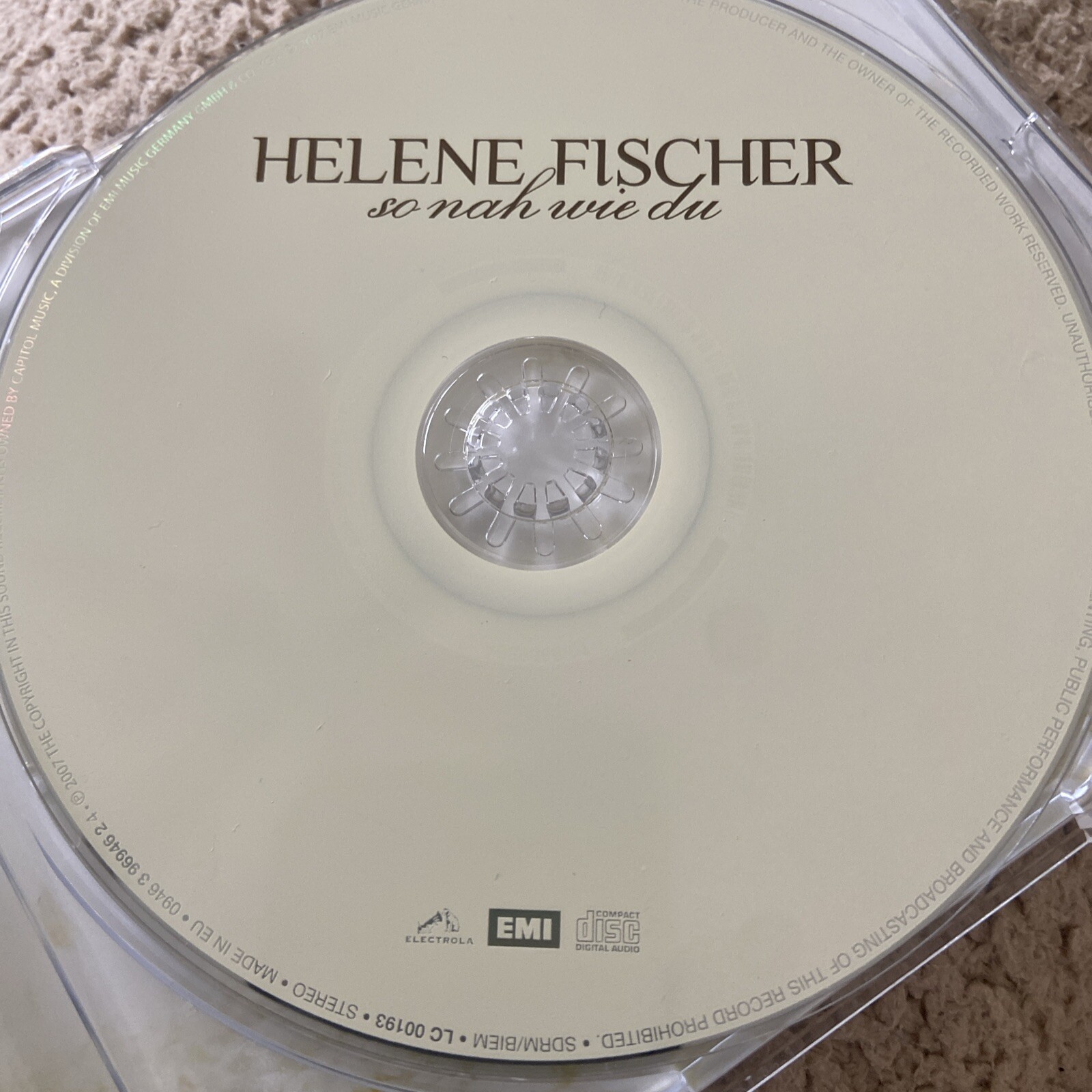 Helene Fischer CD So Nah Wie Du - CD Great condition 14 Tracks ...