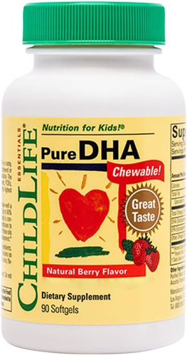 Childlife Essentials, Pure DHA, Capsules Oméga-3 Pour Enfants, 90 ...