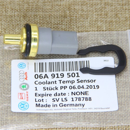 2 pins Coolant Temperature Sensor and O-Ring Fit Volkswagen VW Audi 06A ...