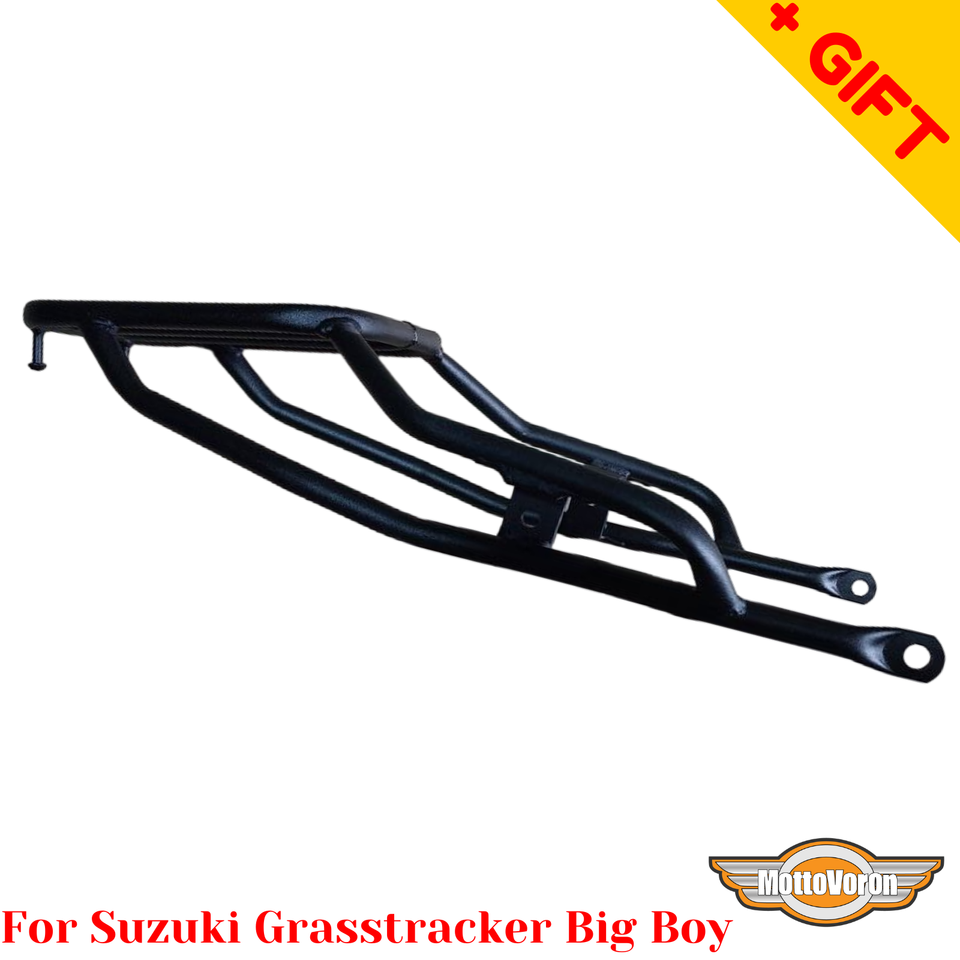 For Suzuki Grasstracker Big Boy Rear rack TU250GB Rear luggage rack ...