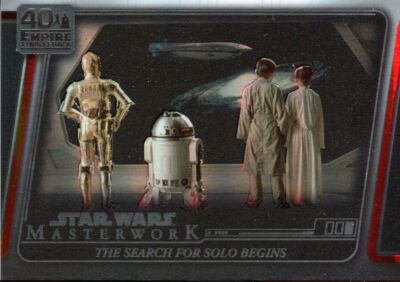 Star Wars Masterwork 2020 Rainbow [299] ESB 40th Chase Card ESB-25 The ...