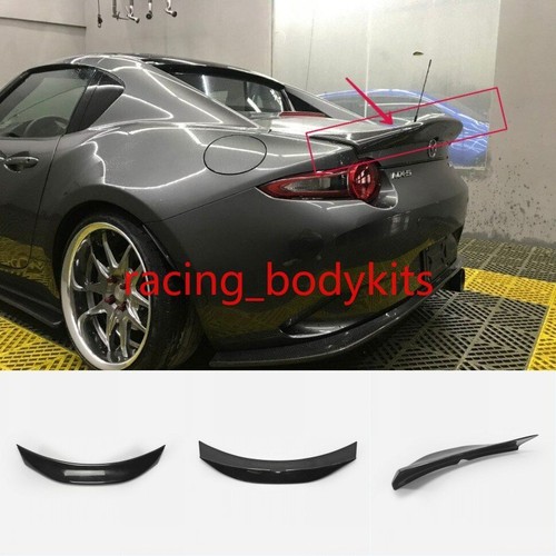 For Mazda MX5 ND RF Miata Rear Trunk Spoiler Duckbill Wing Lip FRP ...