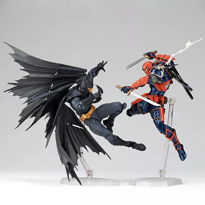 Articulated Deathstroke Figurine Revoltech Amazing Collection 16 Cm | eBay