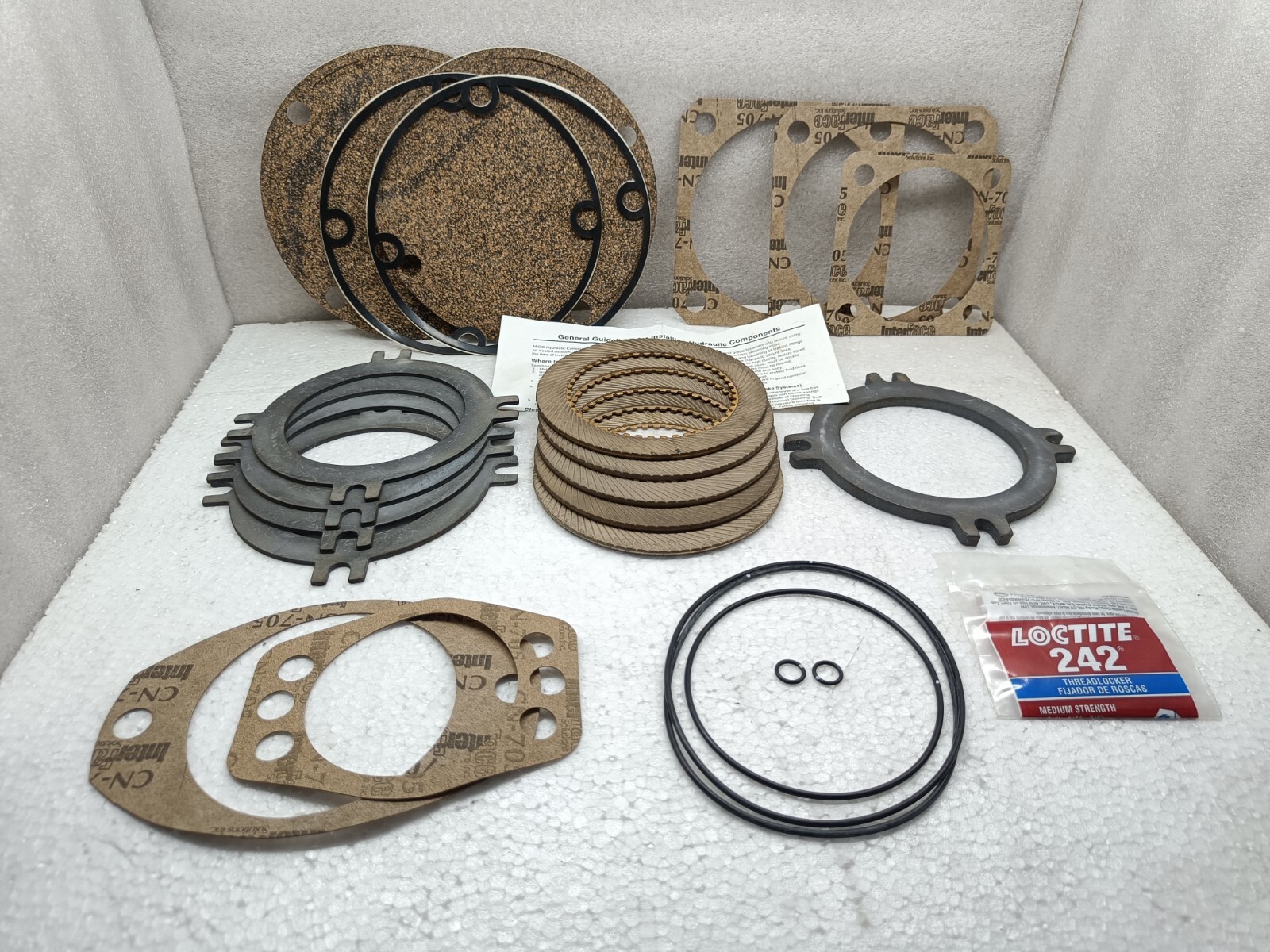Mico 12-501-004 Multiple Disc Brake Lining Kit for sale online | eBay