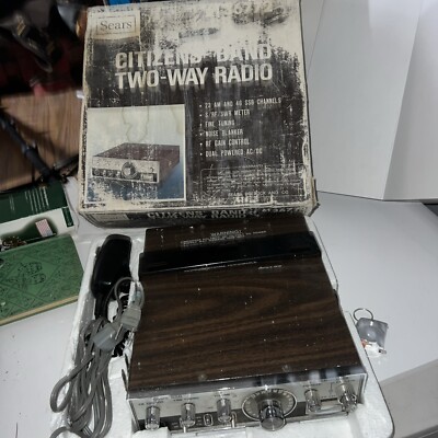 Sears 5736771 Citizens Band Two-Way CB Radio 23 am 46 Ssb Powers On ...