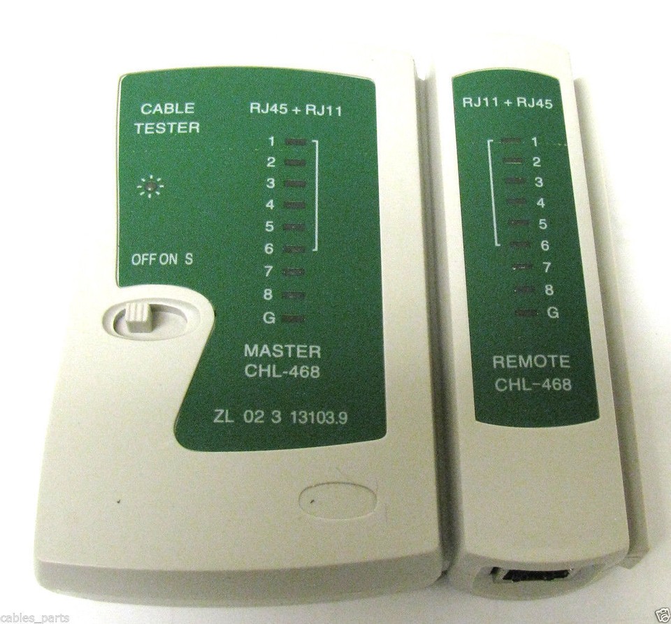 Cat5 CAT6 RJ11 RJ12 RJ45 Network Ethernet Lan Internet Cable Tester ...