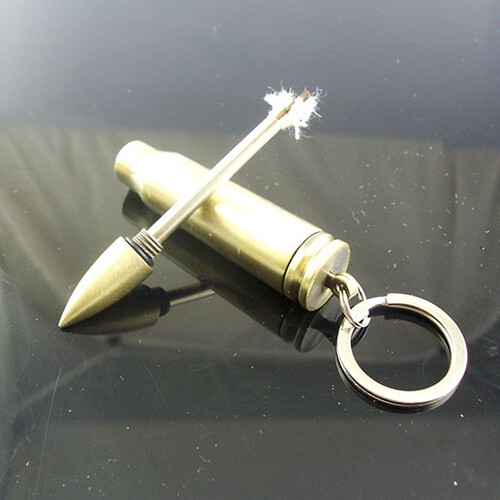 2PCS Survival Fire Starter Camping Hiking Flint Match Lighter Portable ...