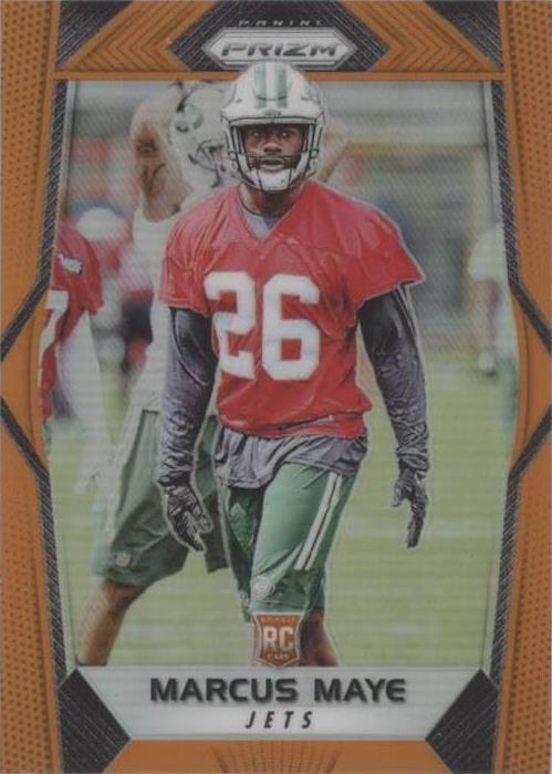 2017 Panini Prizm - Rookies Marcus Maye #266 Orange Prizm /275 (RC) for ...