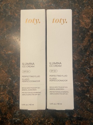 toty. Ilumina CC Cream SPF 50+, 100% Mineral Color Correcting Cream-2C ...