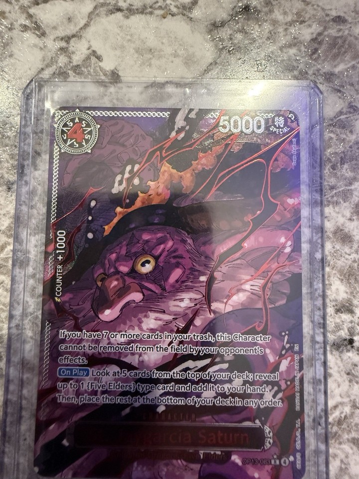 OP13 DEMON/GOD PACK 5 ELDERS RED ALT ART + IMU LEADER - MINT | eBay