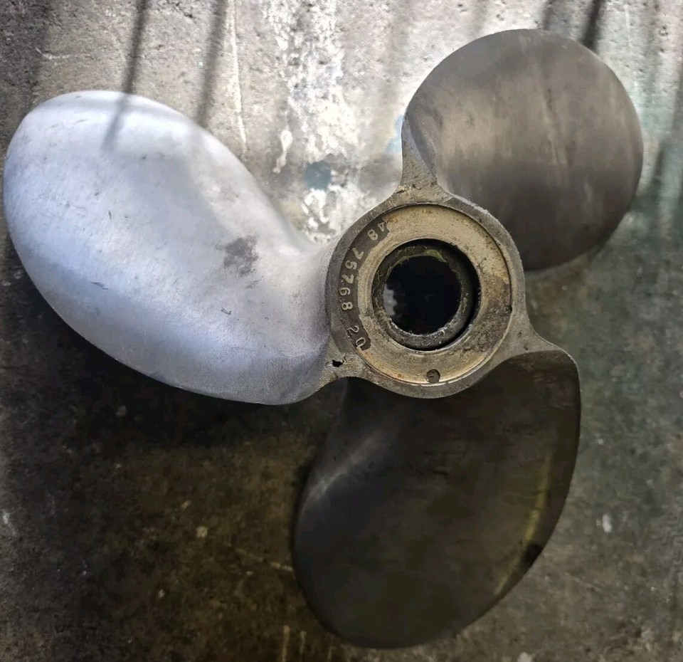 Outboard Chopper Prop 48-75768-20. 13 Spline | eBay