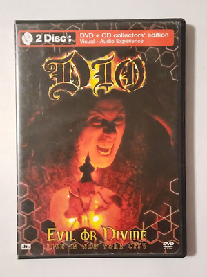 DIO EVIL OR DIVINE LIVE IN NEW YORK CITY DVD/CD COLLECTOR'S EDITION ...