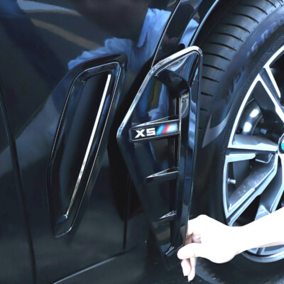 Side Fender Grille Vents Black Sport Performance Trim For BMW X5 M G05 ...