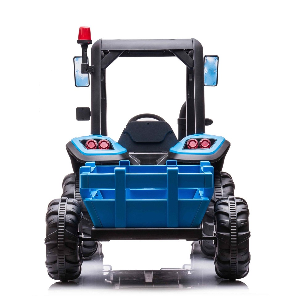 RiiRoo 24V Battery Electric Tractor With Trailer Kids Ride On Car ...