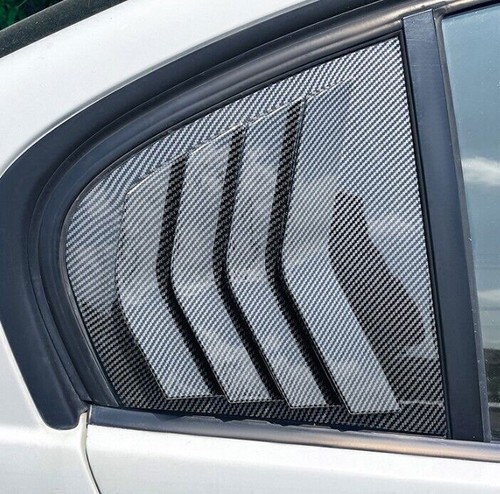 For BMW 3-Series M3 E90 2006-12 Carbon Fiber Quarter Window Louver ...