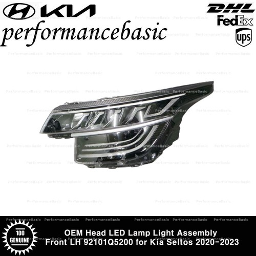 OEM Head LED Lamp Light Assembly Front LH 92101Q5200 for Kia Seltos ...