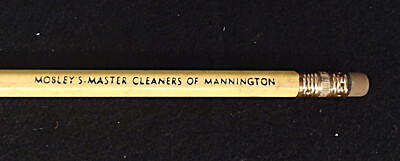 Mobley's Master Cleaners of Mannington vintage pencil. West Virginia | eBay