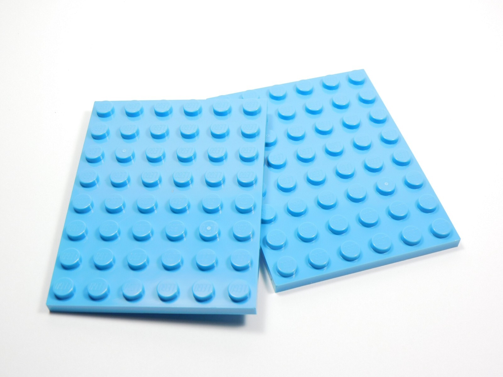 LEGO 2 Medium Azure 6x8 Plates N6 | eBay