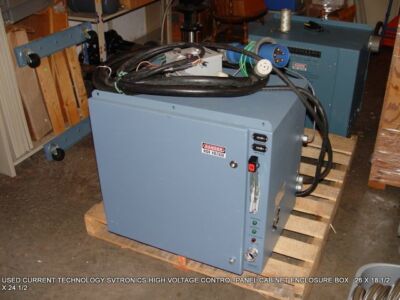 CURRENT TECHNOLOGY SVTRONICS HIGH VOLTAGE CONTROL PANEL CABINET ...