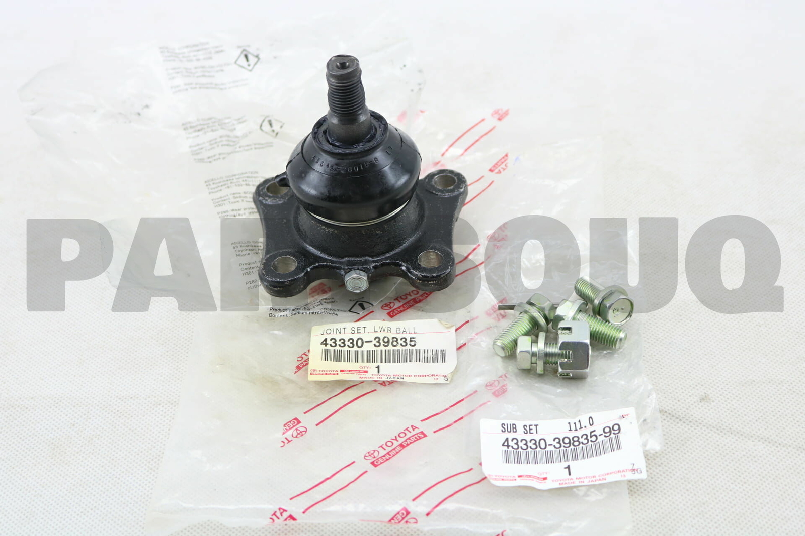 4333039835 Genuine Toyota JOINT SET, LWR BALL 43330-39835 | eBay
