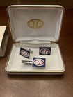 STP Cufflinks and Tie Clip Set | Andy Granatelli Indy 500 | 1970’s ...