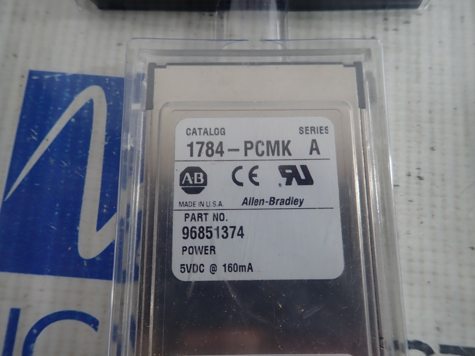 Allen Bradley 1784-PCMC X1784PCMC Cable, Disc, Card 1784-PCMK Complete ...