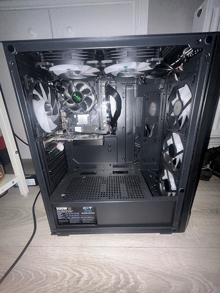 Intel Core I7 RGB Gaming PC Tower Bundle ~ Windows 11, Custom Storage ...