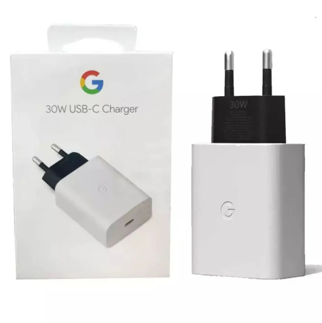 Official Genuine Google 30W PD Fast Charger USB-C Fits Pixel 8 7 6 5 ...