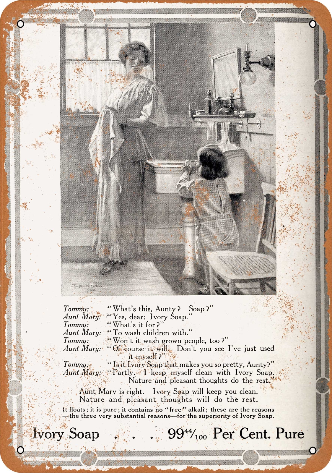 METAL SIGN - 1900 Ivory Soap - Vintage Look Reproduction | eBay