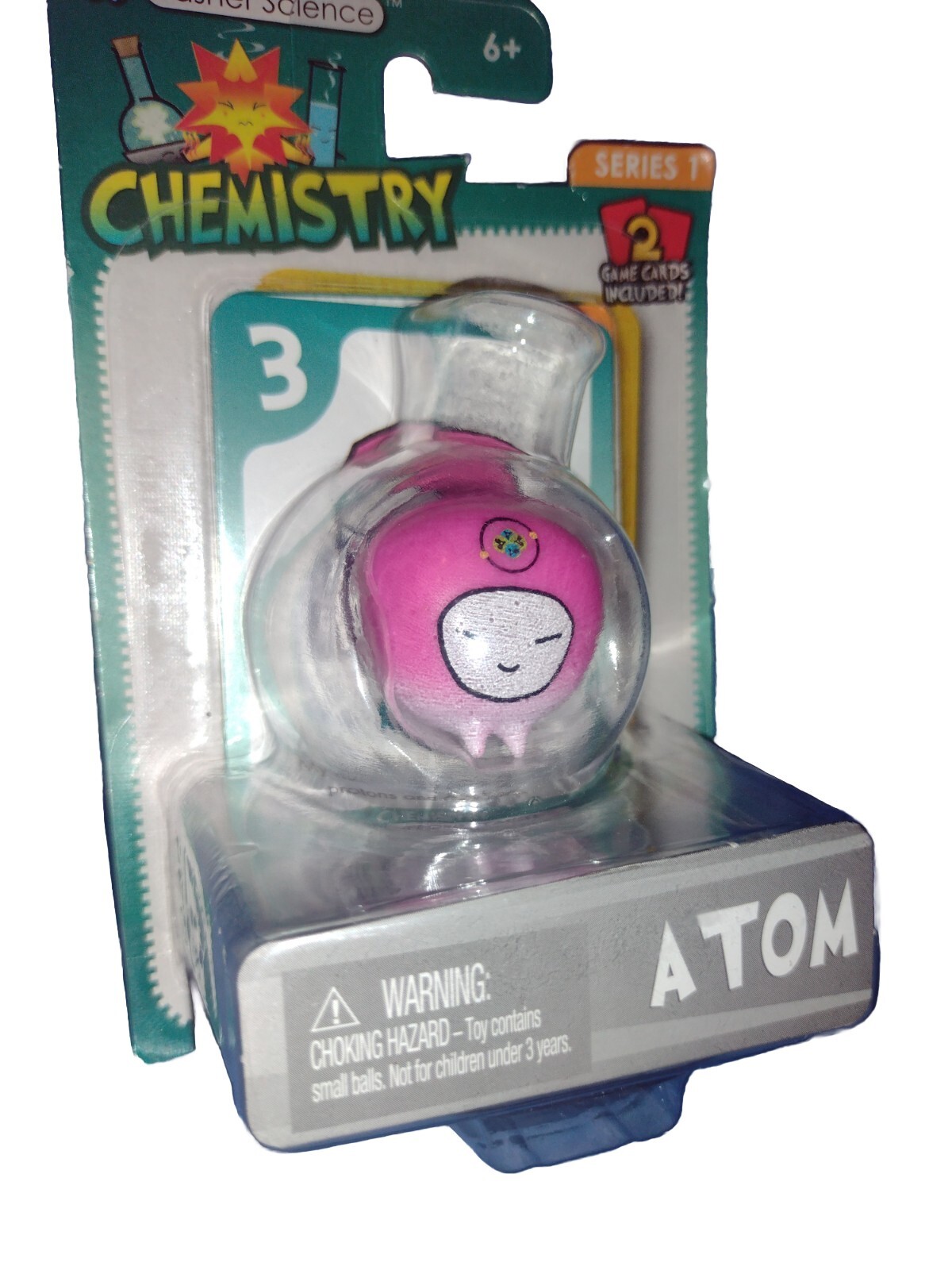 Basher Science CHEMISTRY ATOM 2 Game Cards Included NEW SEALED Mattel 6 ...