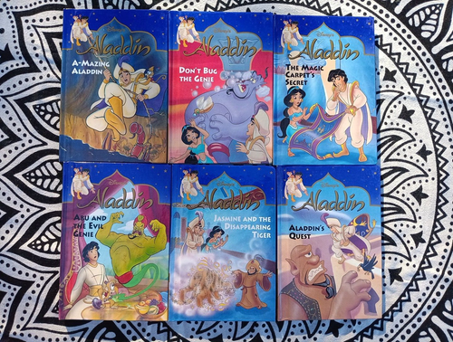 Disney's Aladdin Books by Barkan Simmons McBrier Complete Set Series ...