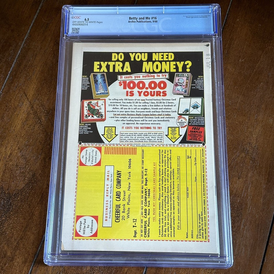 Betty and Me #16 (1968) - Classic Inuendo GGA Cover! Good GIrl Art ...