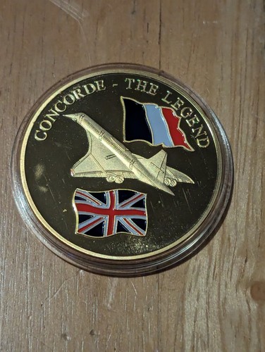 Concorde History Of Aviation Milestones In Flight Commemorative Coin ...