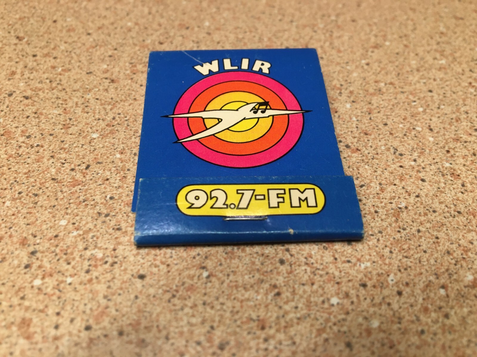 VINTAGE WLIR 92.7 FM RADIO STATION HEMPSTEAD NEW YORK OLD MATCHBOOK | eBay