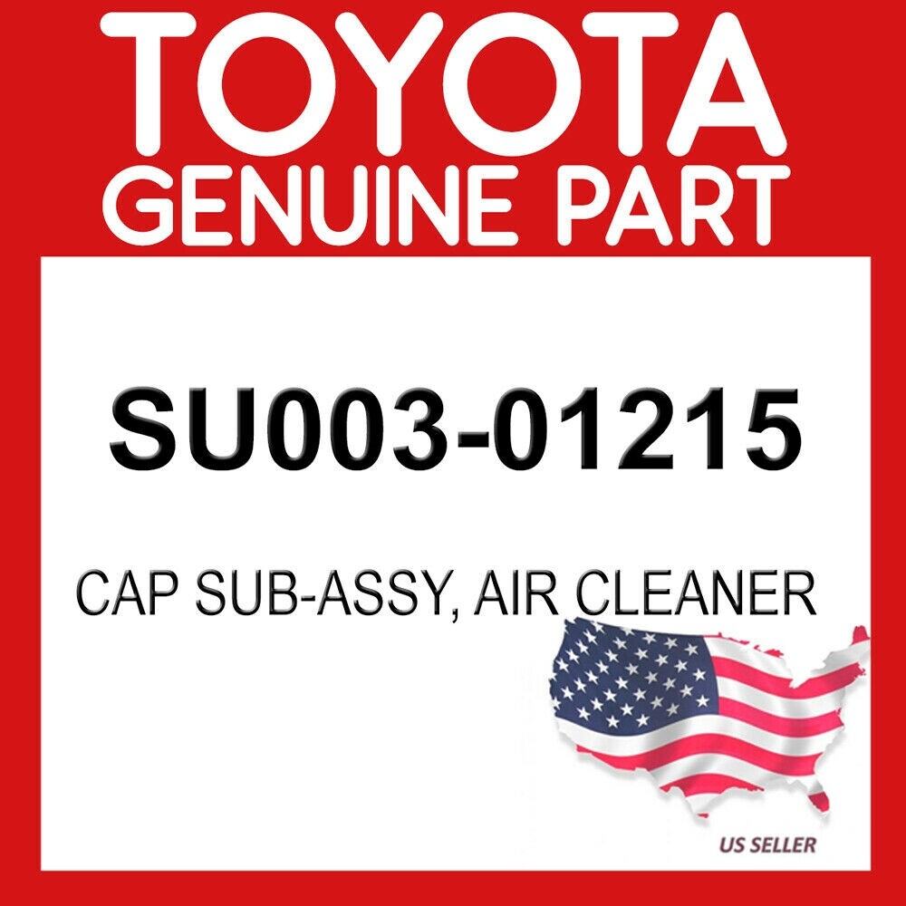 Toyota Genuine SU003-01215 Cap Sub-Assy Air Cleaner OEM | eBay