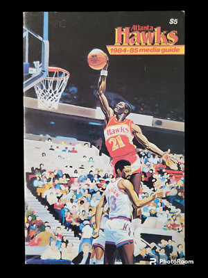 1984-85 ATLANTA HAWKS MEDIA GUIDE YEARBOOK | eBay