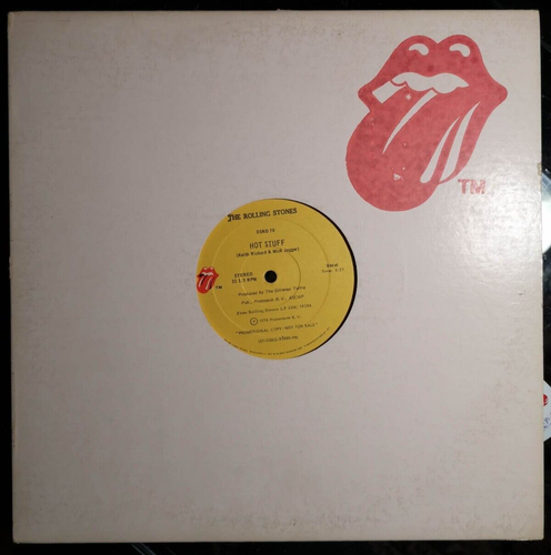 The Rolling Stones ‎– Hot Stuff [ Vinyl, 12", 33 ⅓ RPM, Promo, Black ...